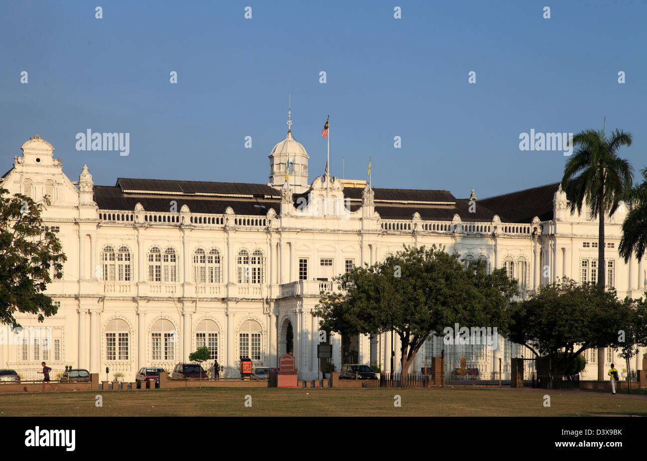 Malaysia, Penang, Georgetown, City Hall, historic colonial architecture ...