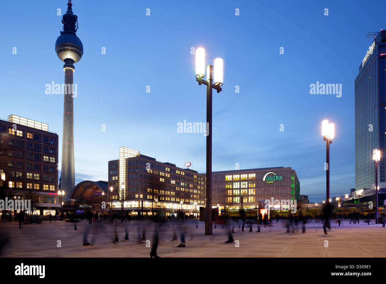 Overview berlin alexander place hi-res stock photography and images - Alamy