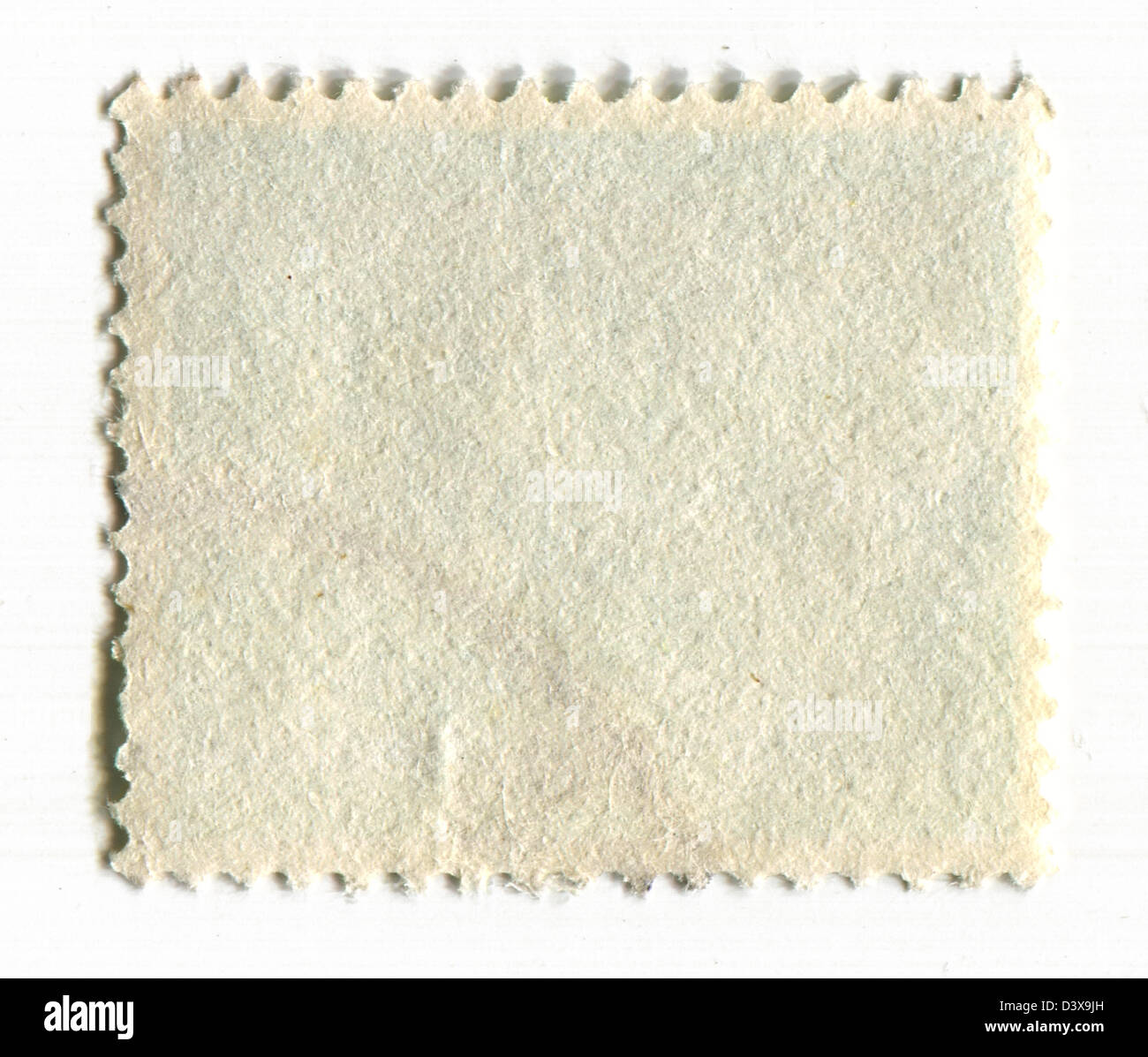 The reverse side of a postage stamp Stock Photo - Alamy
