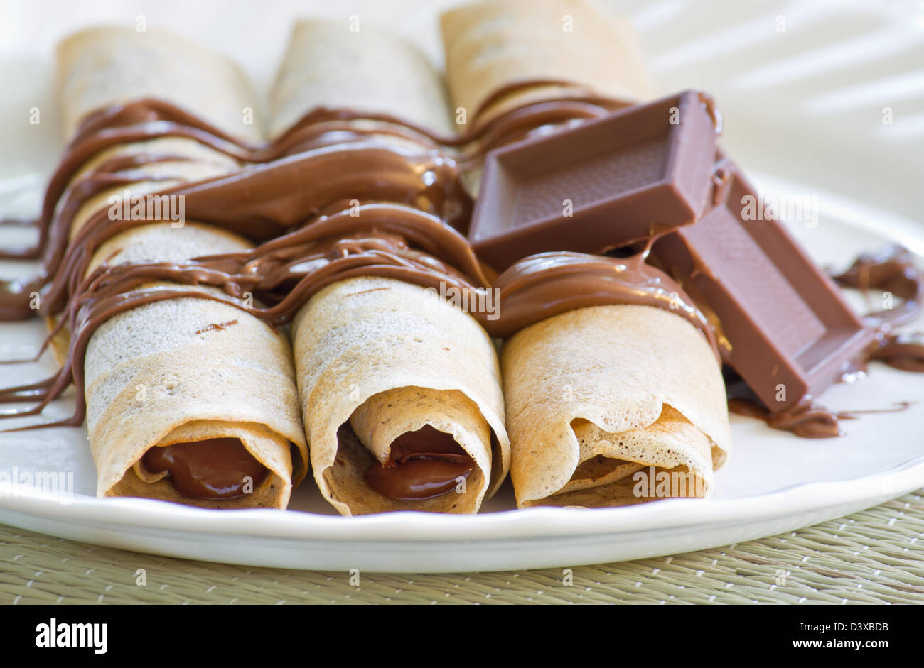 French Chocolate Crepes Tigreat French Ready Chocolate Crepes 32g