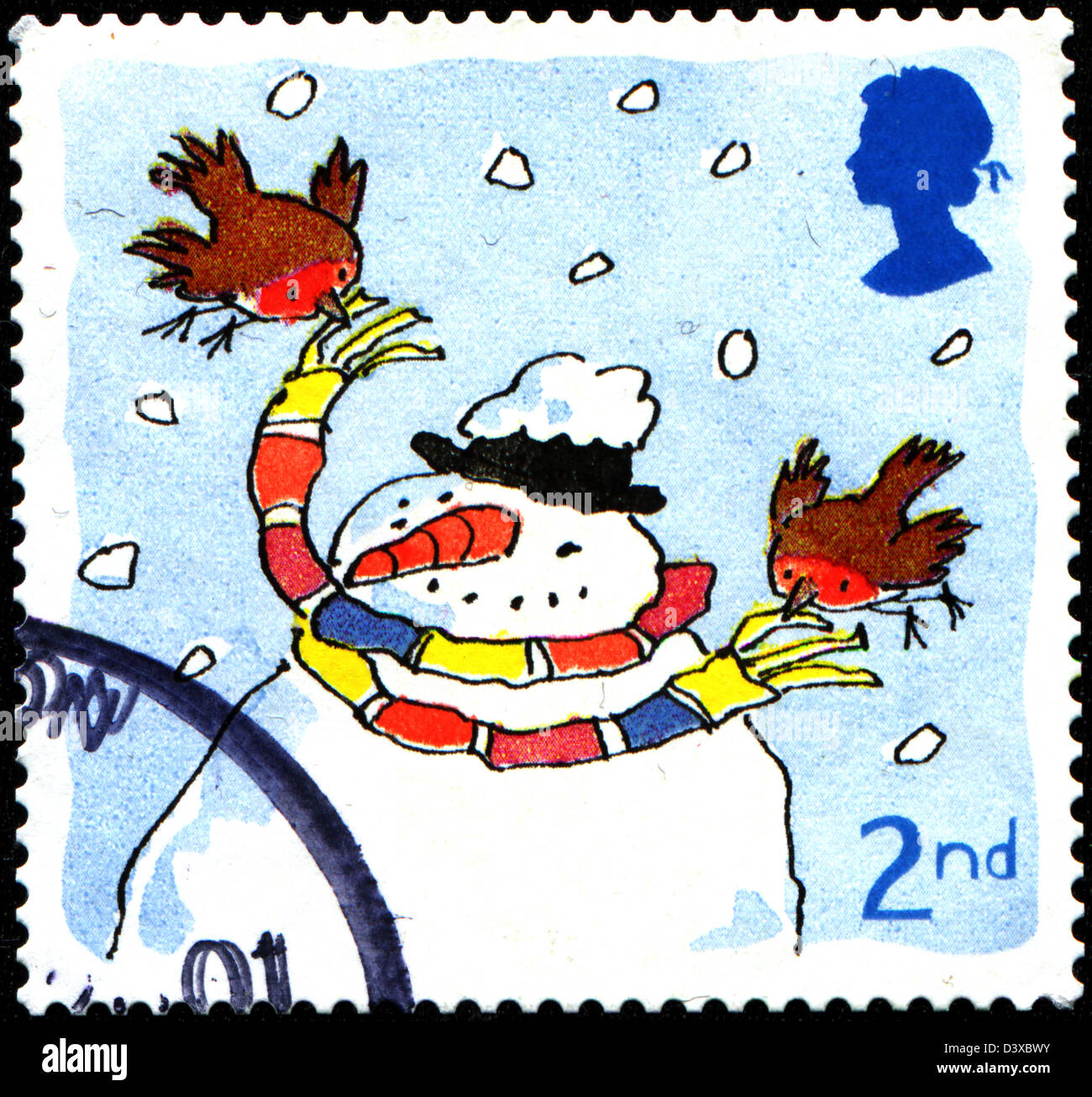 UNITED KINGDOM - CIRCA 2001: A stamp printed in England dedicated to ...