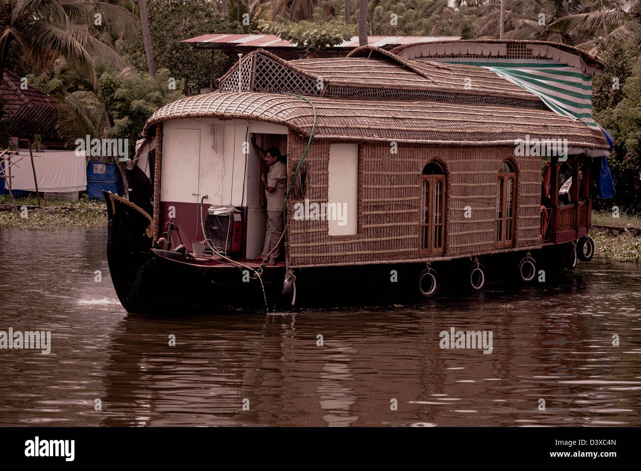 Back water Kerala Stock Photo - Alamy