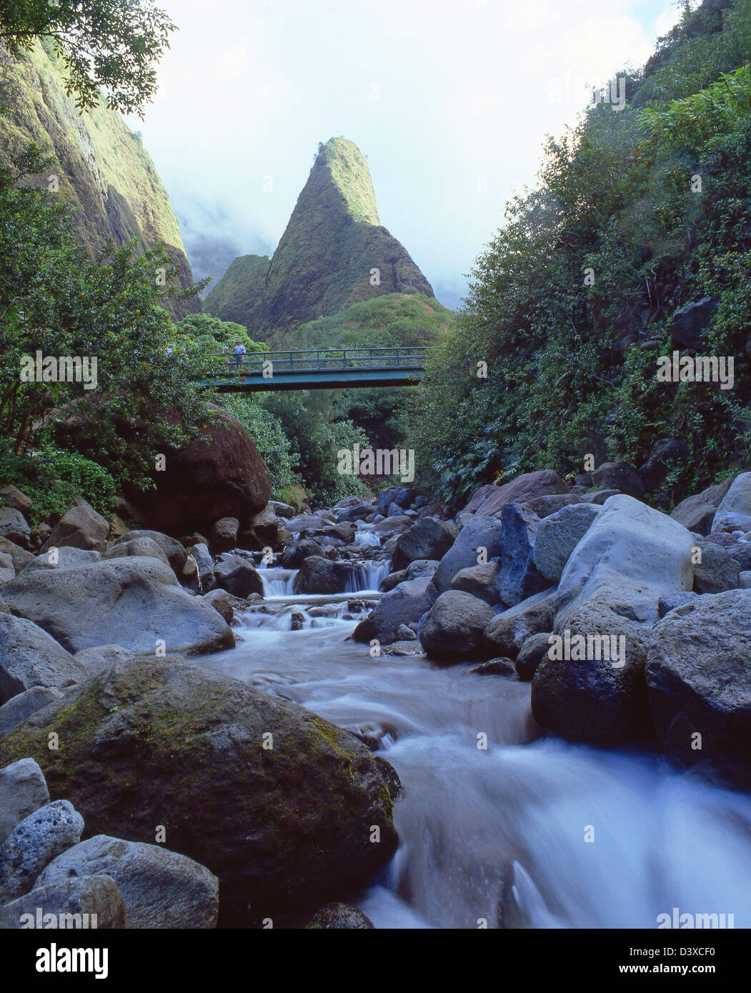 Iao valley river hi-res stock photography and images - Alamy