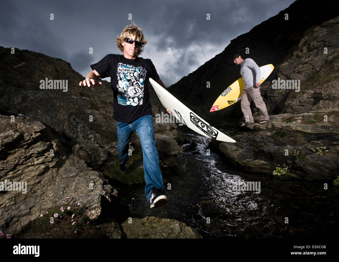 Two rocks beach hi-res stock photography and images - Alamy