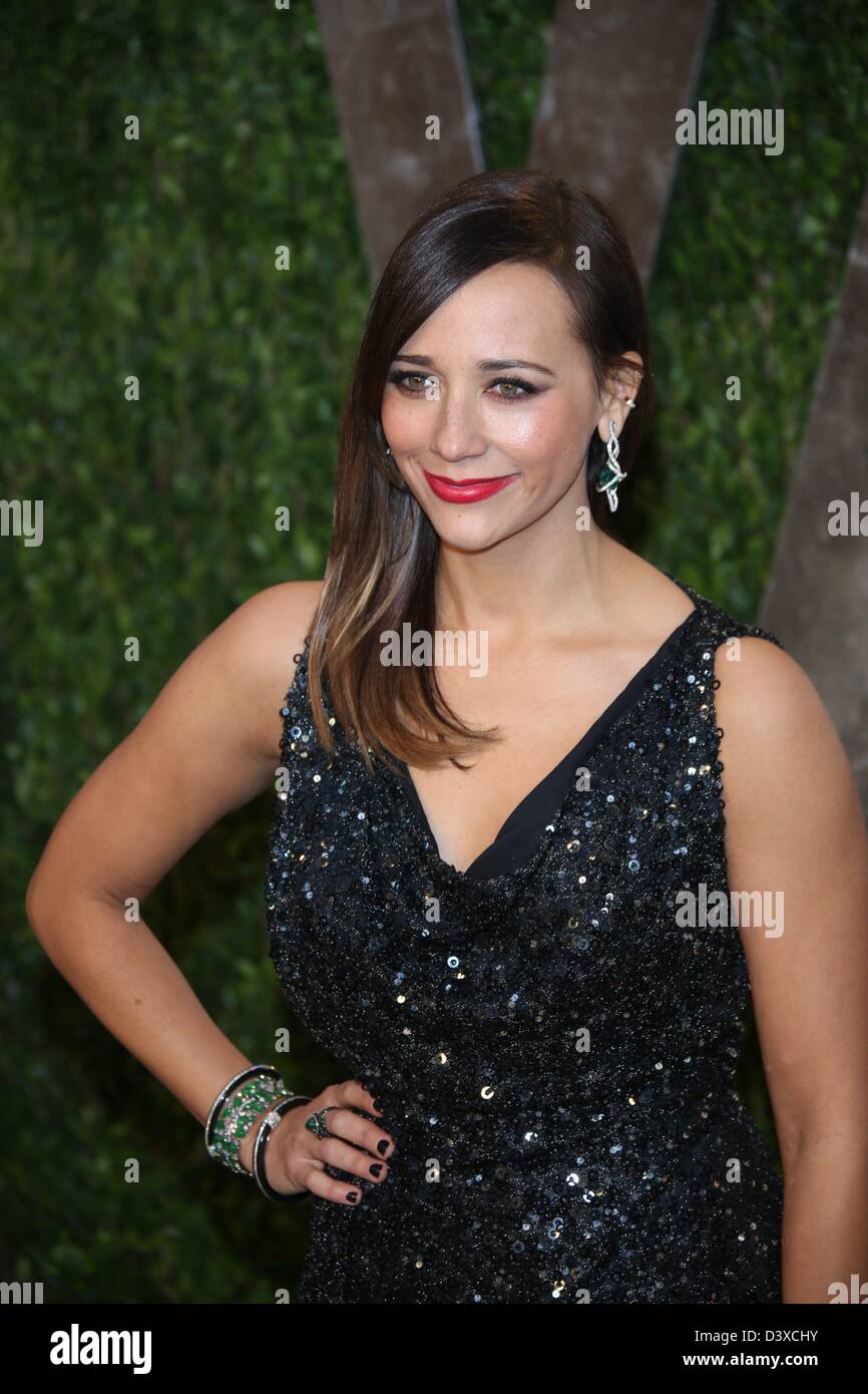Los Angeles, USA. 24th February 2013. NewsUS actress Rashida Jones ...