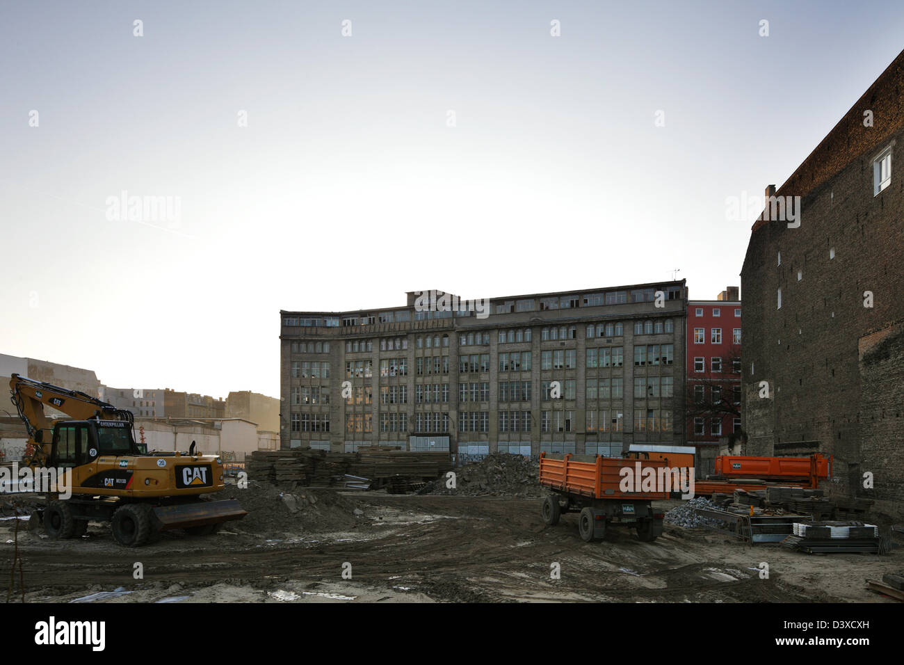 Berlin, Germany, factory ruins and construction sites Stock Photo - Alamy