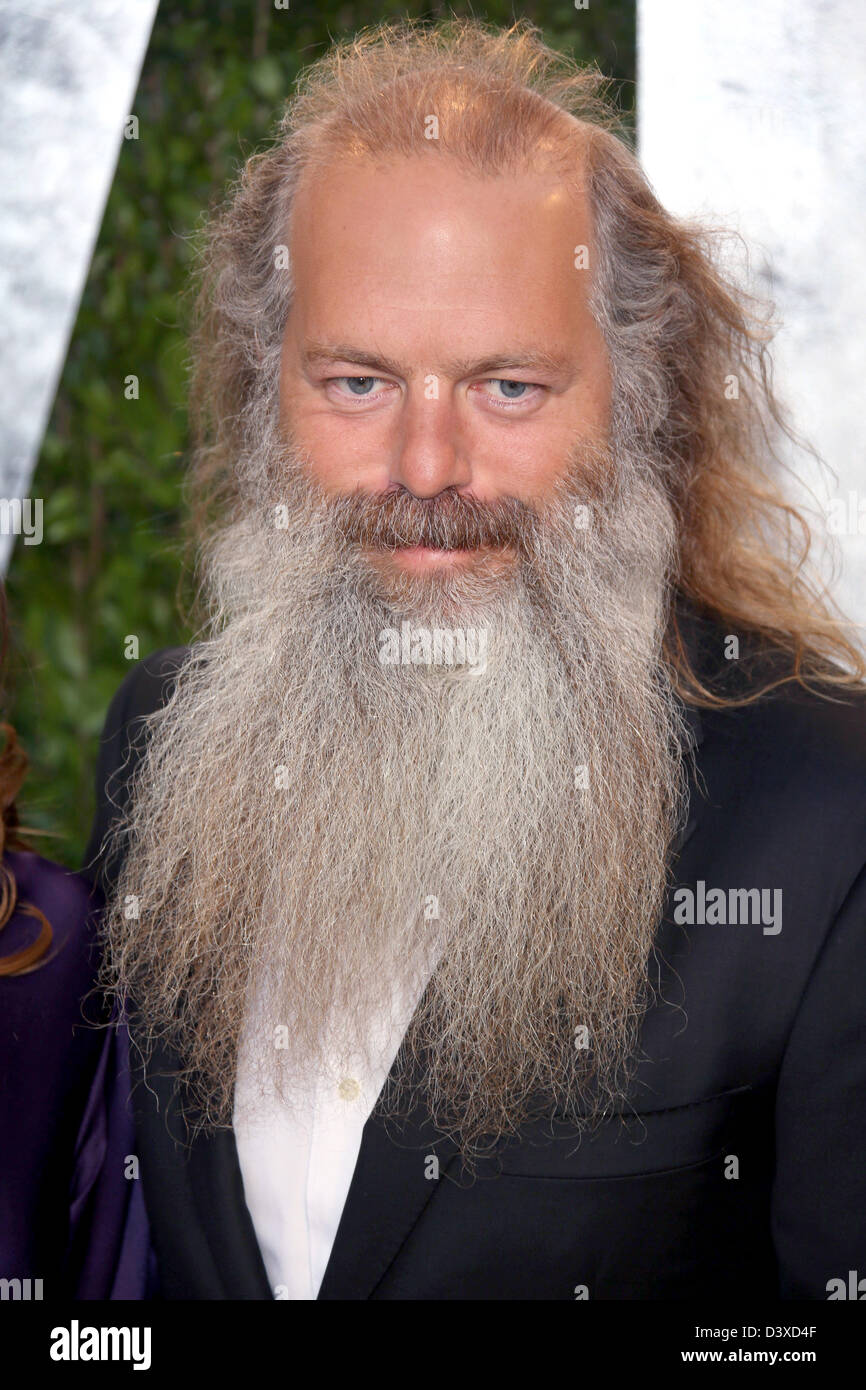 Los Angeles, USA. 24th February 2013. NewsUS producer Rick Rubin ...