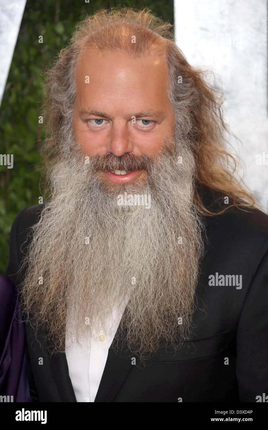 Los Angeles, USA. 24th February 2013. NewsUS producer Rick Rubin ...