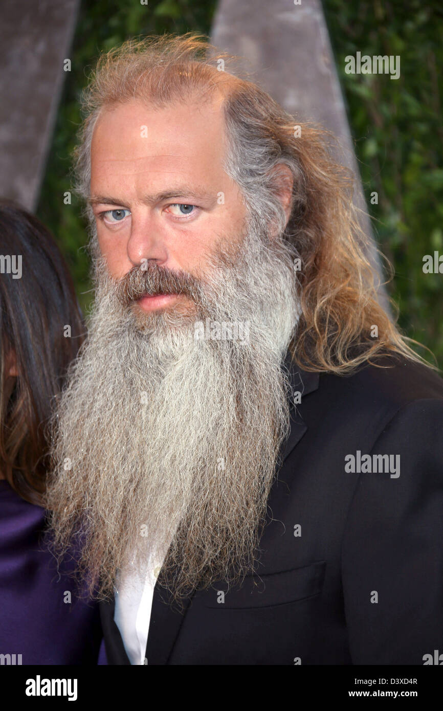 Los Angeles, USA. 24th February 2013. NewsUS producer Rick Rubin ...