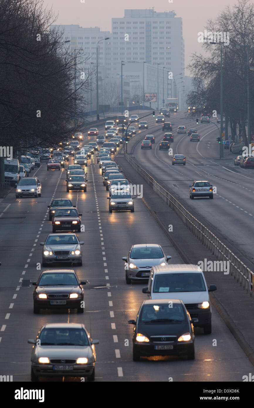 Berlin Germany Traffic Congestion In High Resolution Stock Photography ...