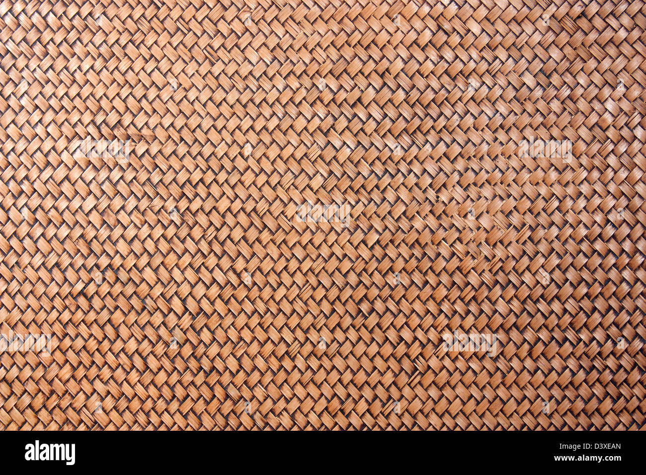 Woven rattan with natural patterns, vintage wall Stock Photo - Alamy
