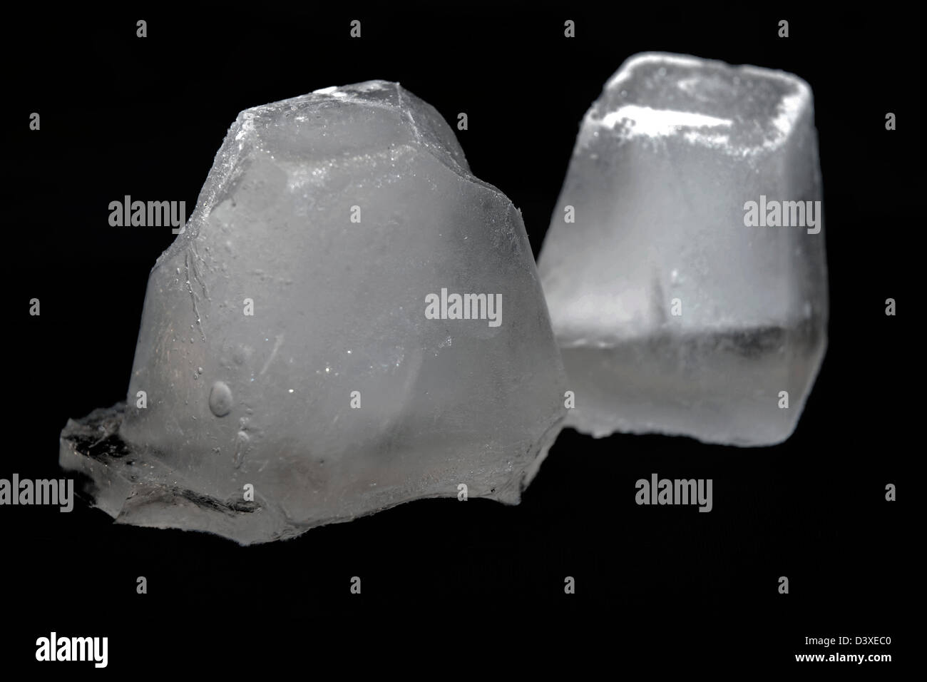 two ice cubes Stock Photo - Alamy