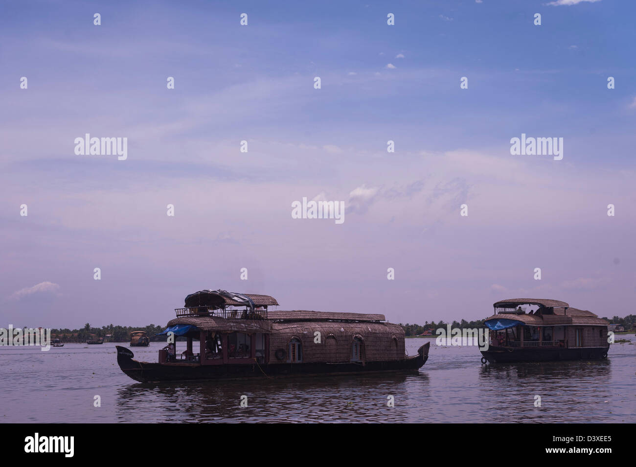 Back water Kerala Stock Photo - Alamy