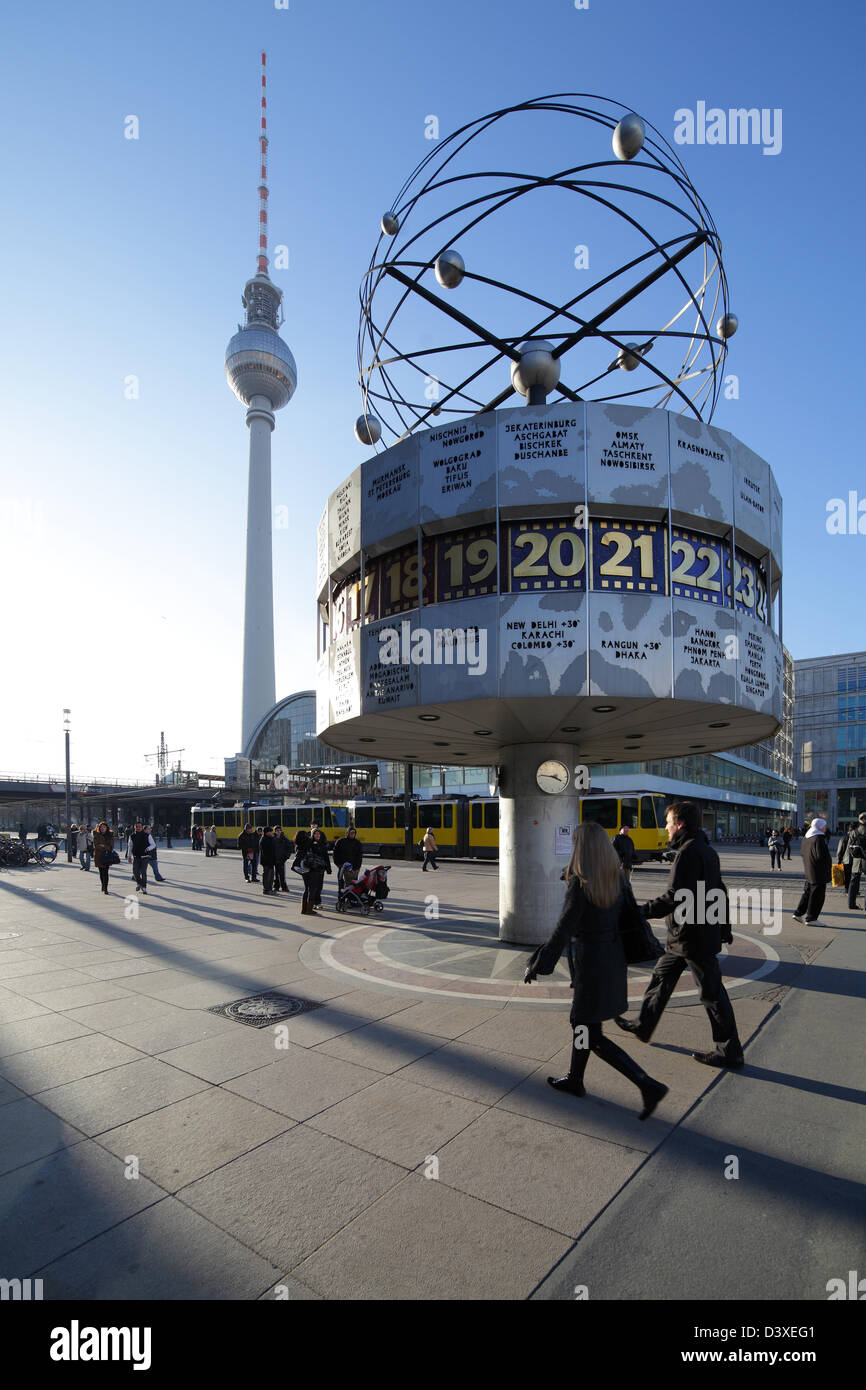 Berlin Clock Tower High Resolution Stock Photography and Images - Alamy