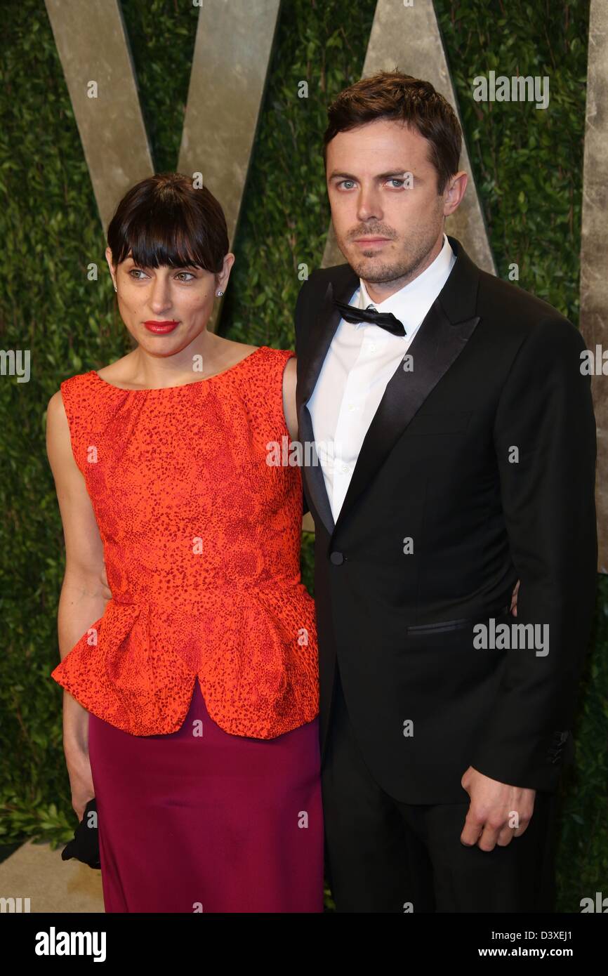 Los Angeles, USA. 24th February 2013. NewsUS actors Summer Phoenix and ...