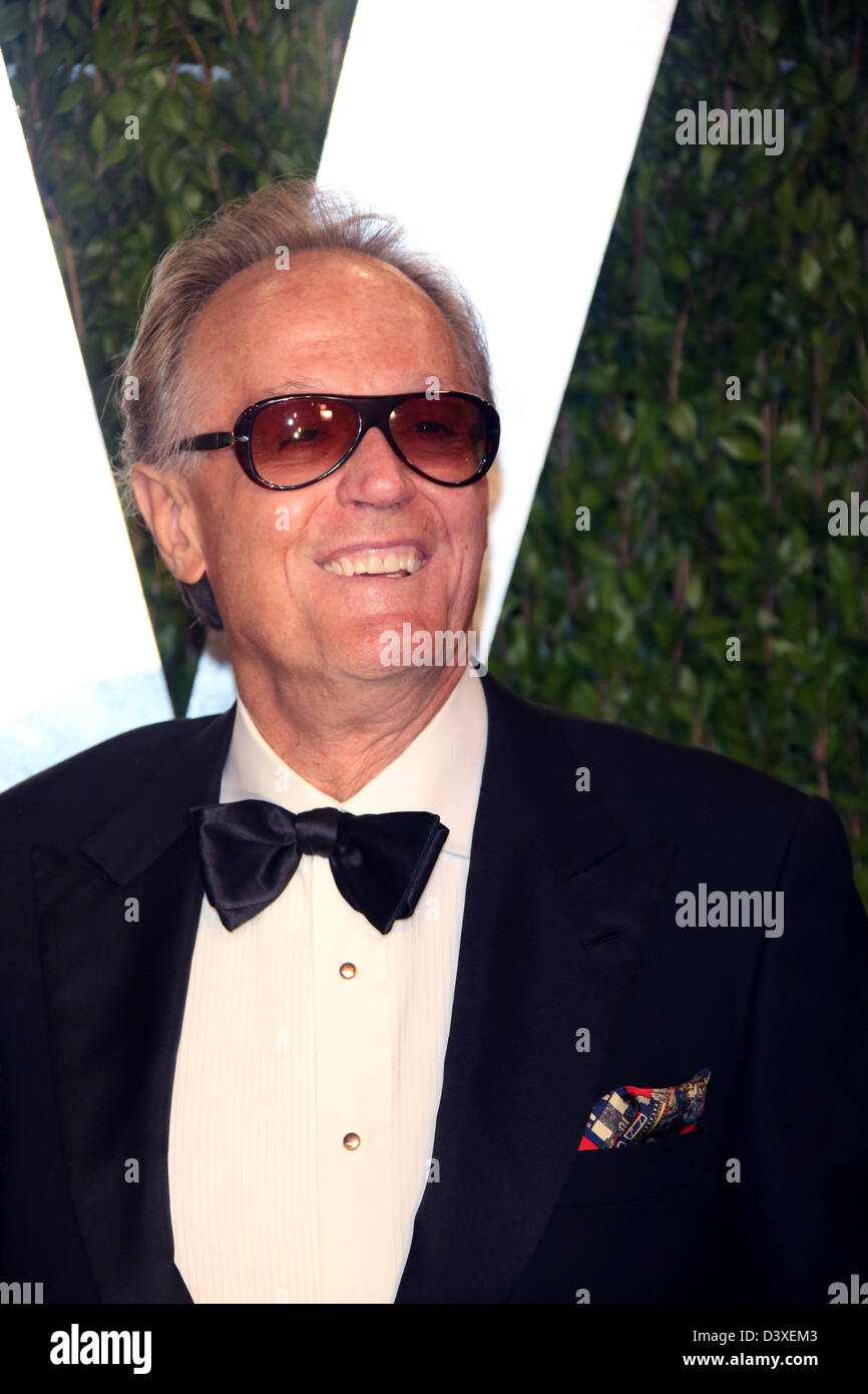 Actor Peter Fonda arrives at the Vanity Fair Oscar Party at Sunset ...
