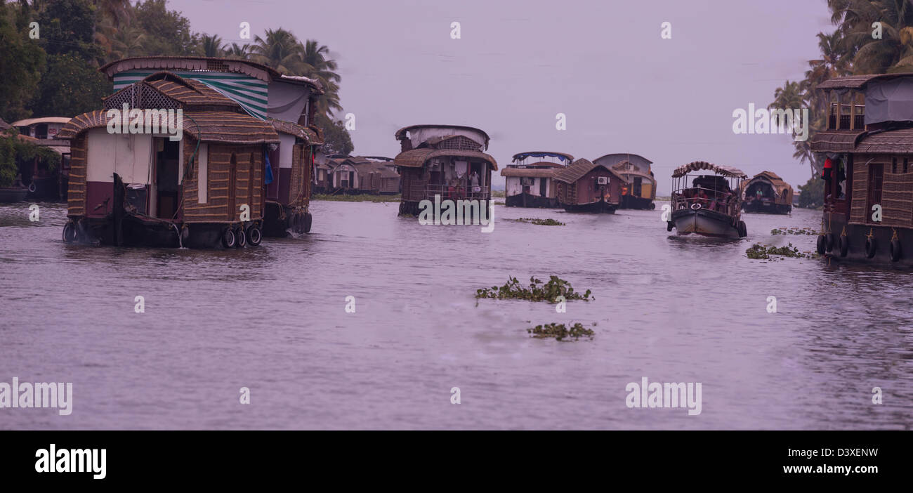 Back water Kerala Stock Photo - Alamy