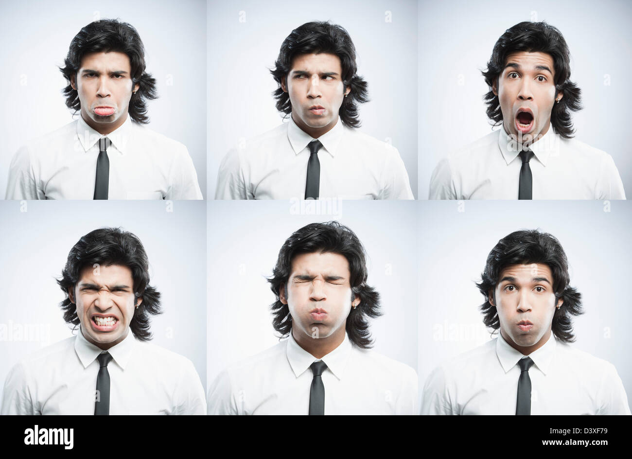 Multiple faces hi-res stock photography and images - Alamy
