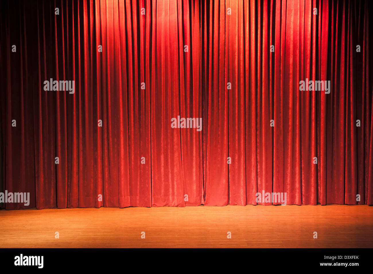 Stage of a movie theater Stock Photo - Alamy