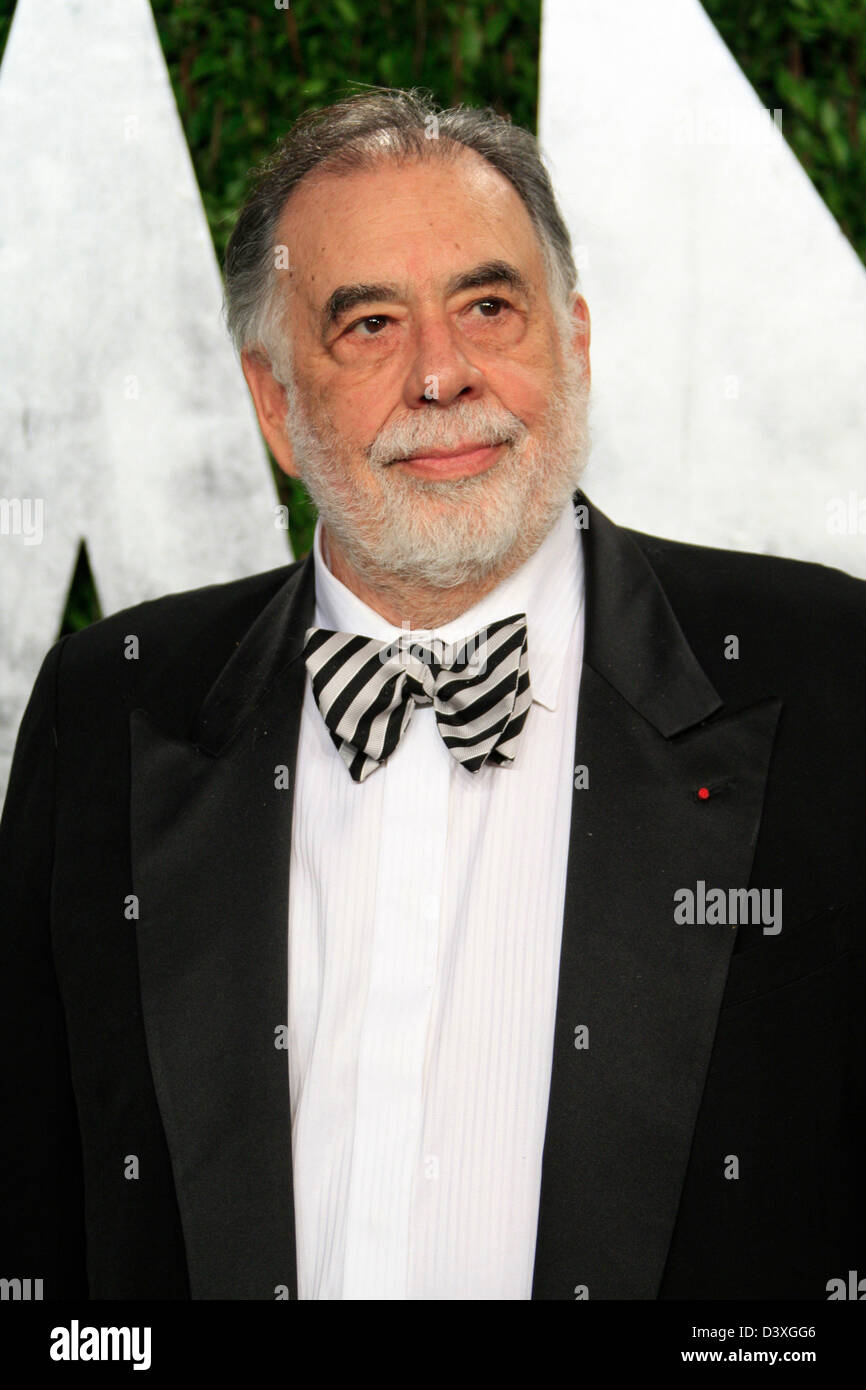 FRANCIS FORD COPPOLA 2013 VANITY FAIR OSCAR PARTY SUNSET TOWER LOS ...