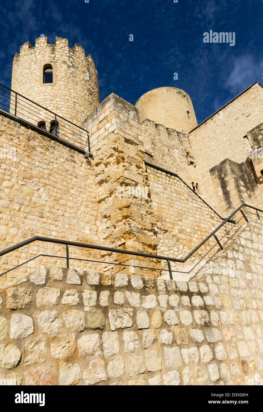 Beautiful old castle Catalonia, Spain Stock Photo - Alamy