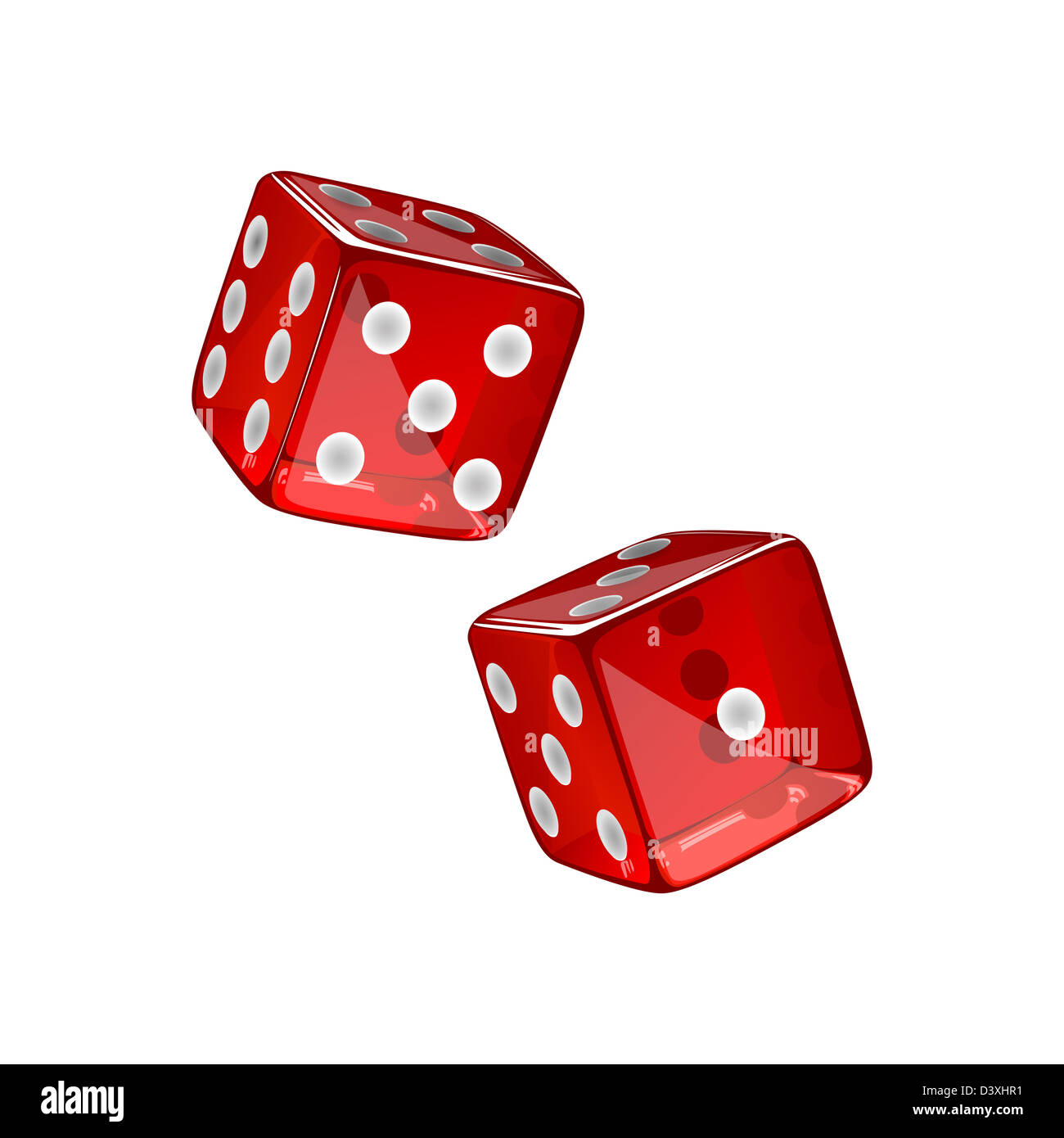 Cube dice Cut Out Stock Images & Pictures - Alamy