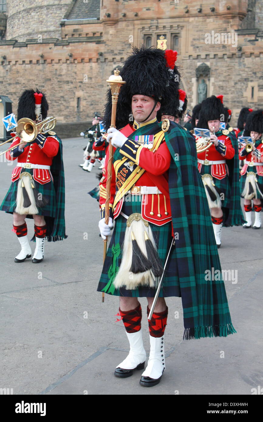 Kilt Soldier High Resolution Stock Photography and Images - Alamy
