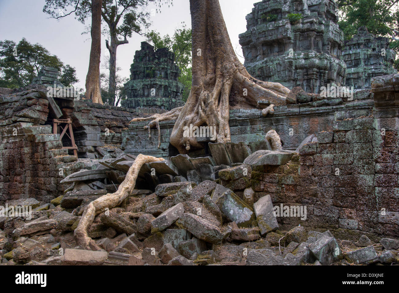 Angkor Wat ruins Stock Photo - Alamy