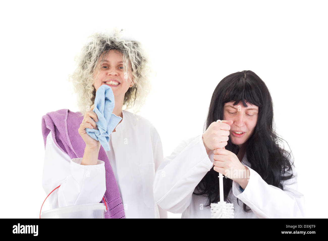 Housekeeping service female housekeeper hi-res stock photography and ...