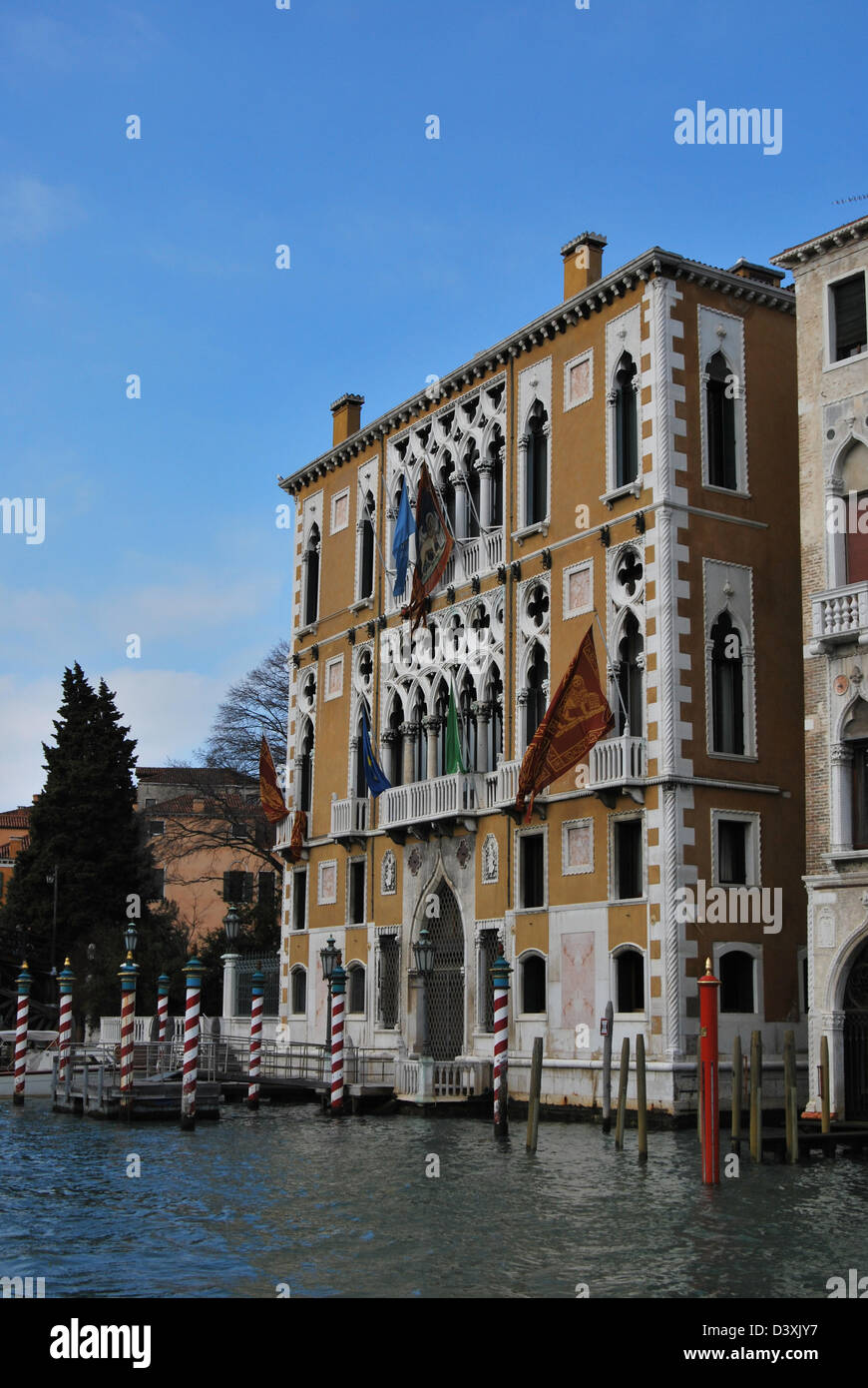 Buildings alongside the Grand Canal in Venice, Italy Stock Photo - Alamy