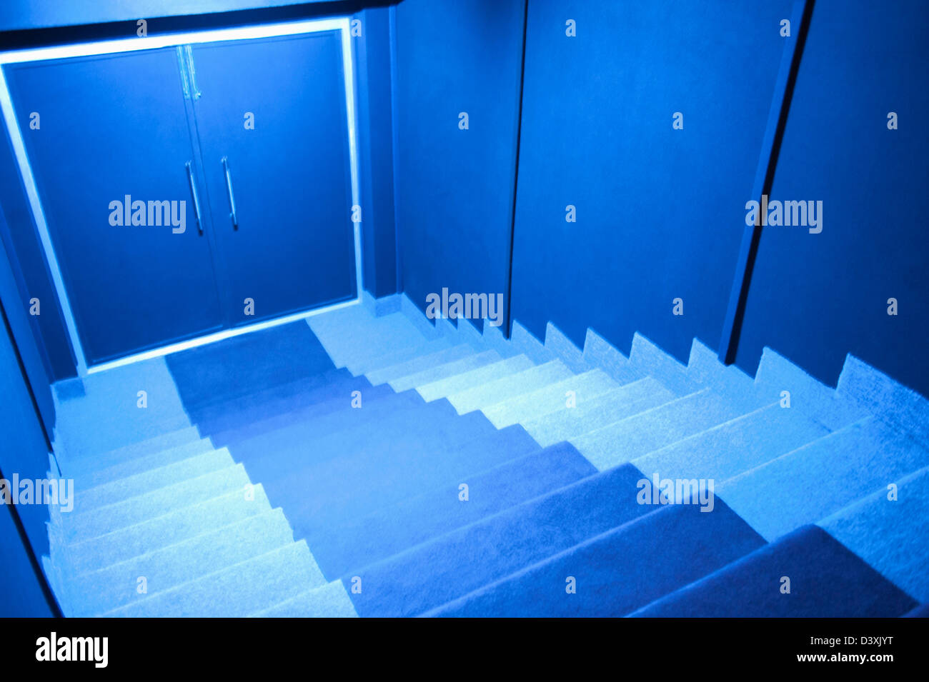 Theater staircase hi-res stock photography and images - Alamy