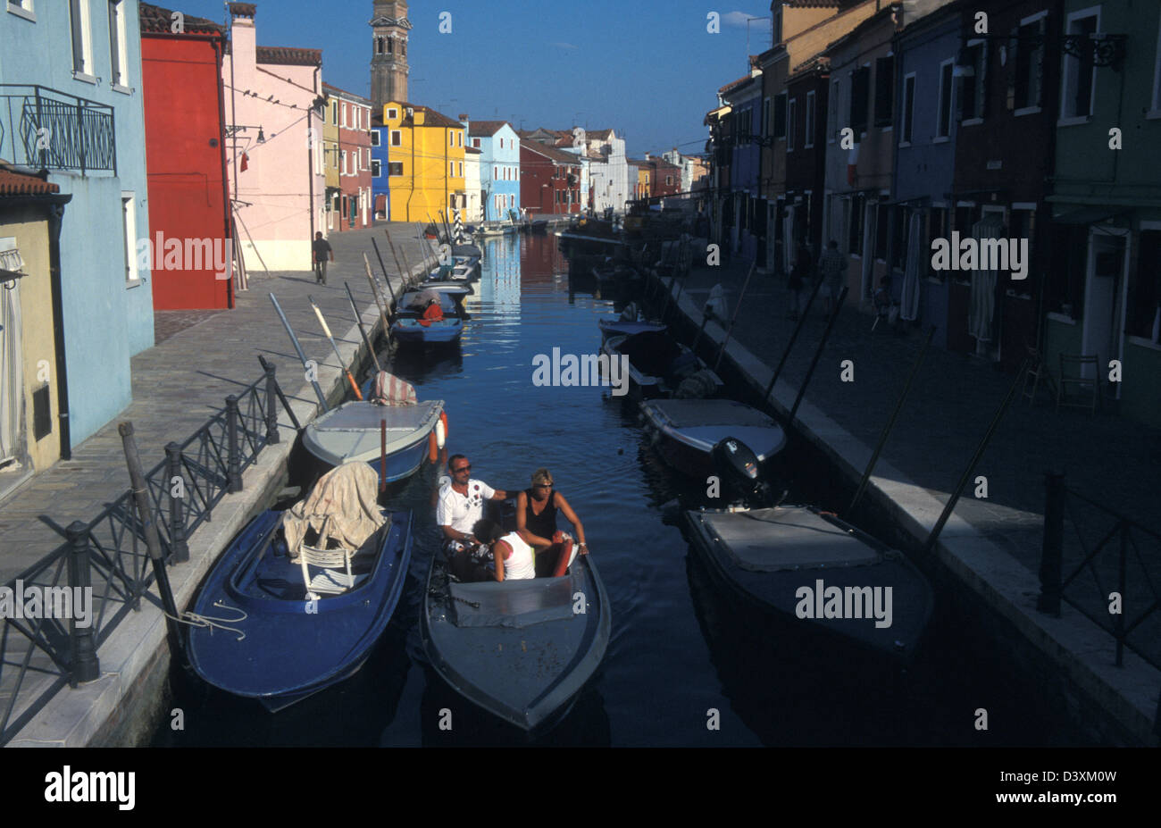 Fondamenta de Cao Molecca, Burano, Italy Stock Photo - Alamy