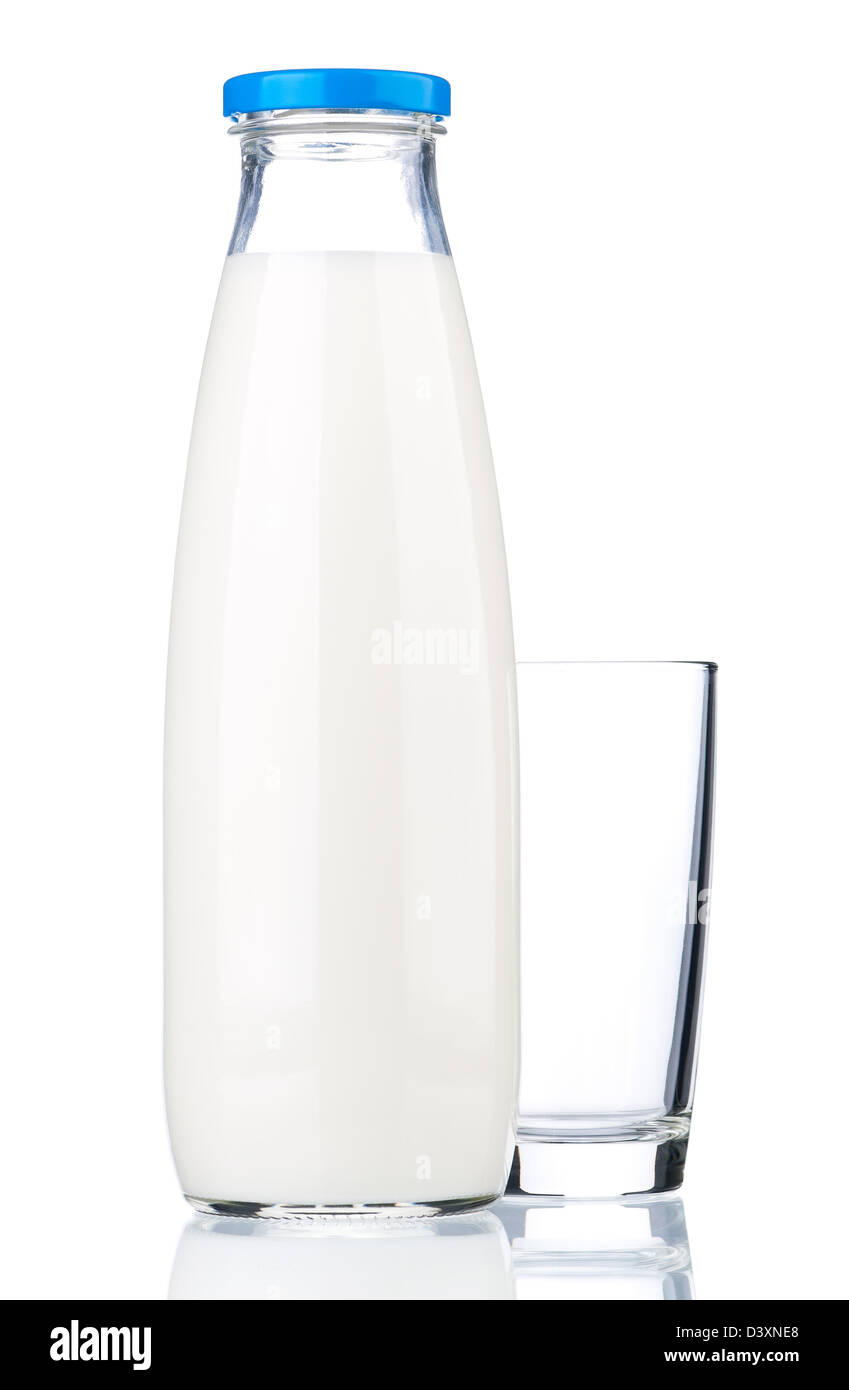 Bottle of milk Stock Photo - Alamy