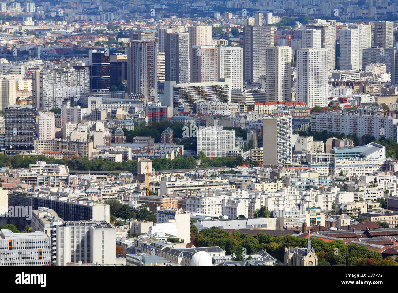 Paris, France - aerial metropolis view with skyscrapers Stock Photo - Alamy