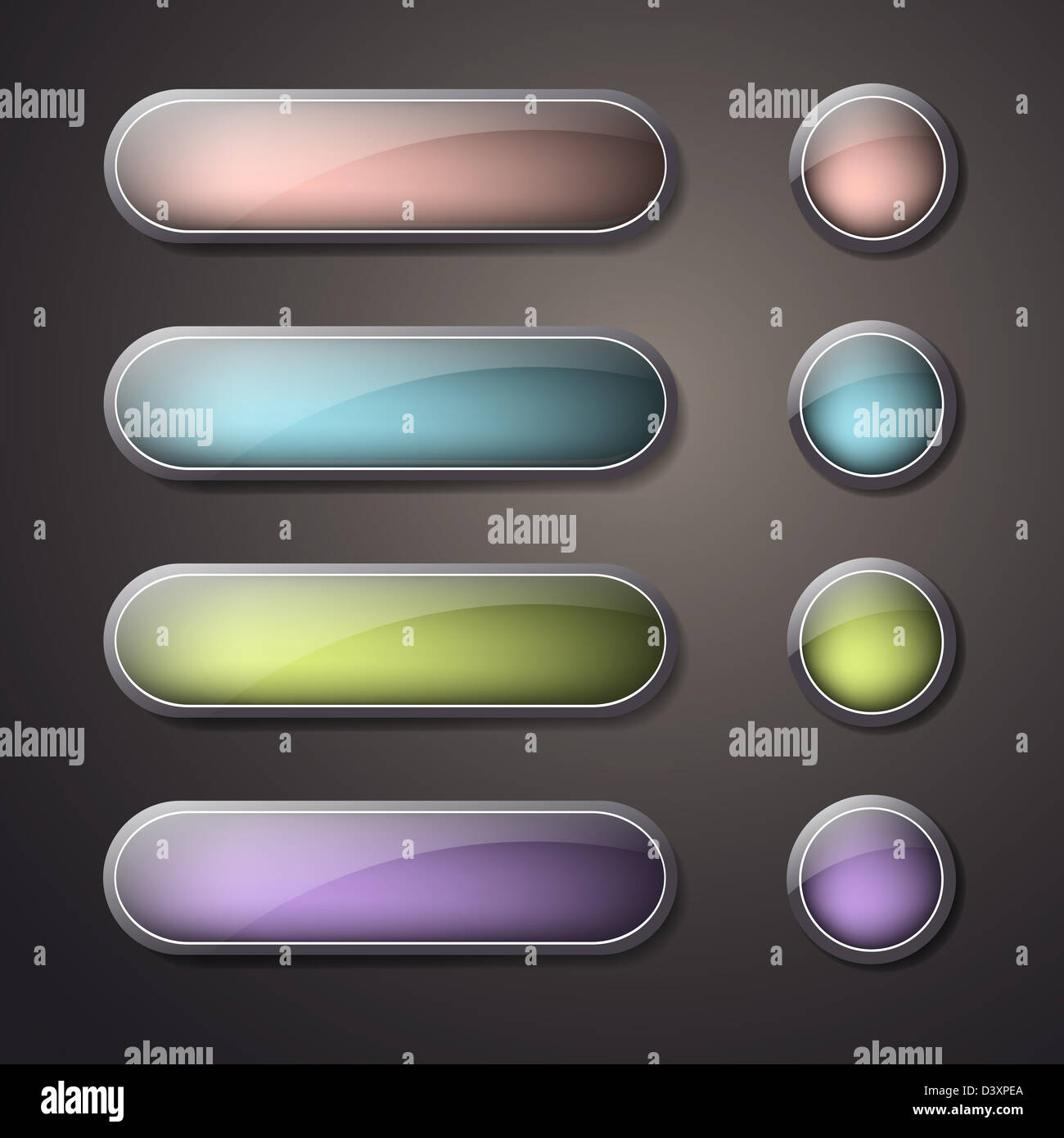 Blank button hi-res stock photography and images - Alamy