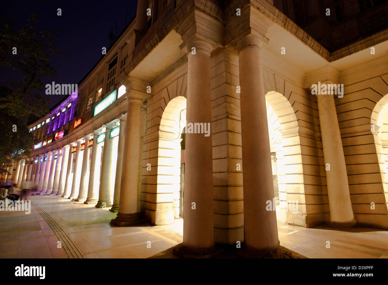 Market, Connaught Place, New Delhi, Delhi, India Stock Photo - Alamy