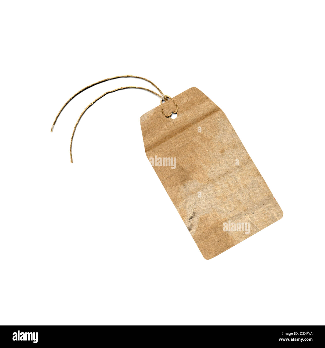 A paper tag or label or sticker Stock Photo - Alamy