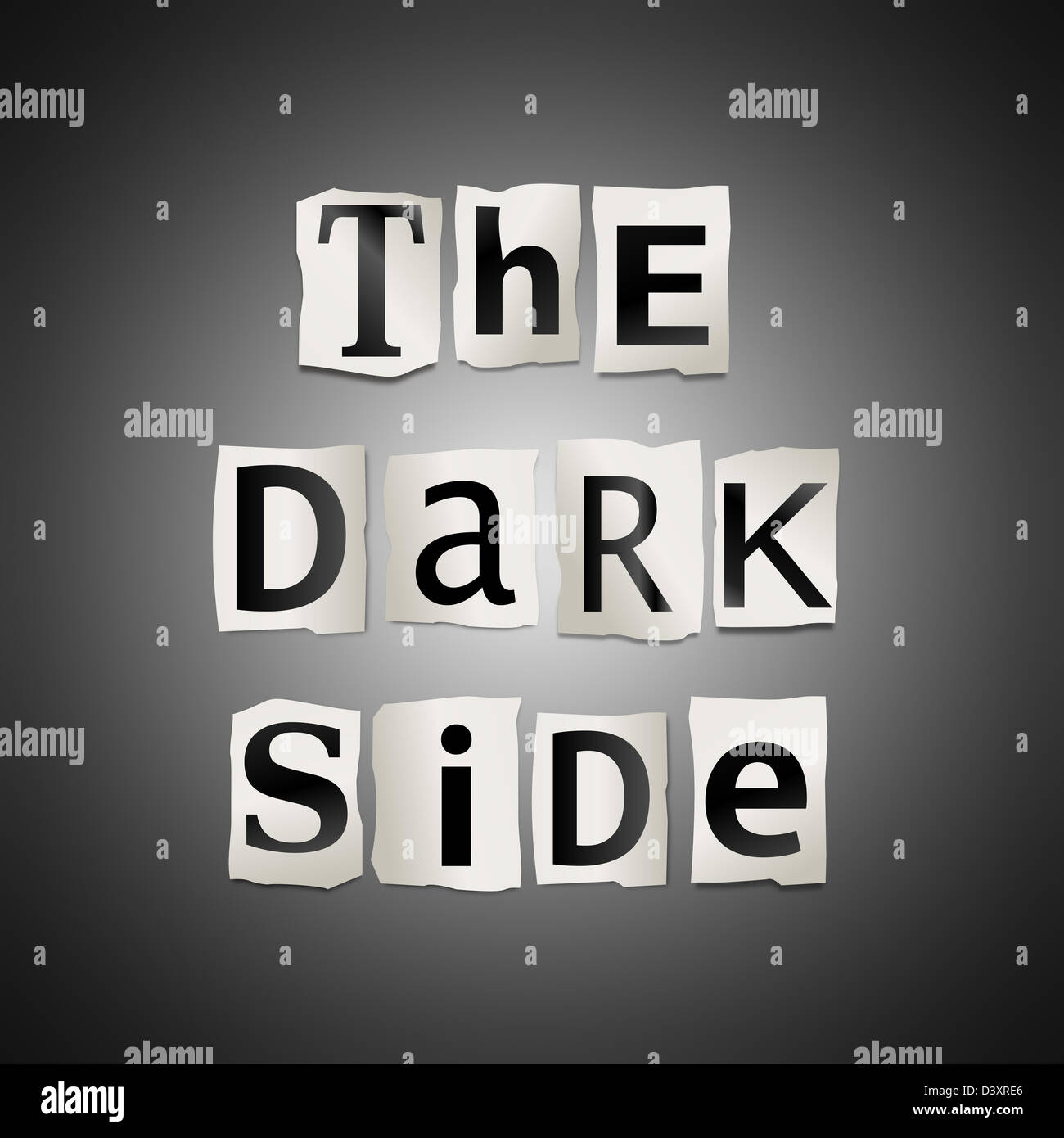 The dark side Stock Photo - Alamy
