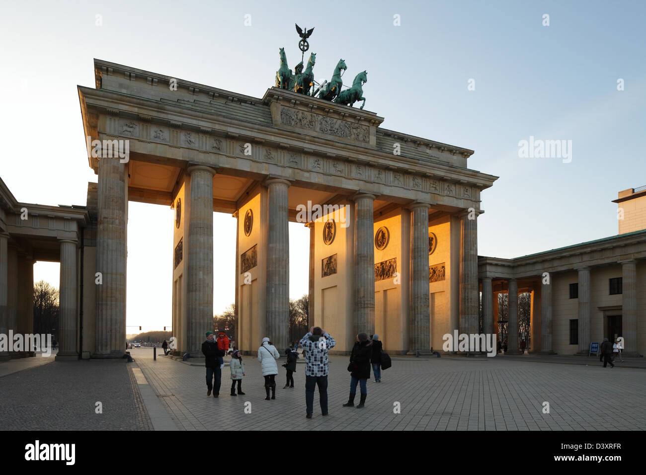 Berlin, Germany, the Brandenburg Gate on Pariser Platz Stock Photo - Alamy