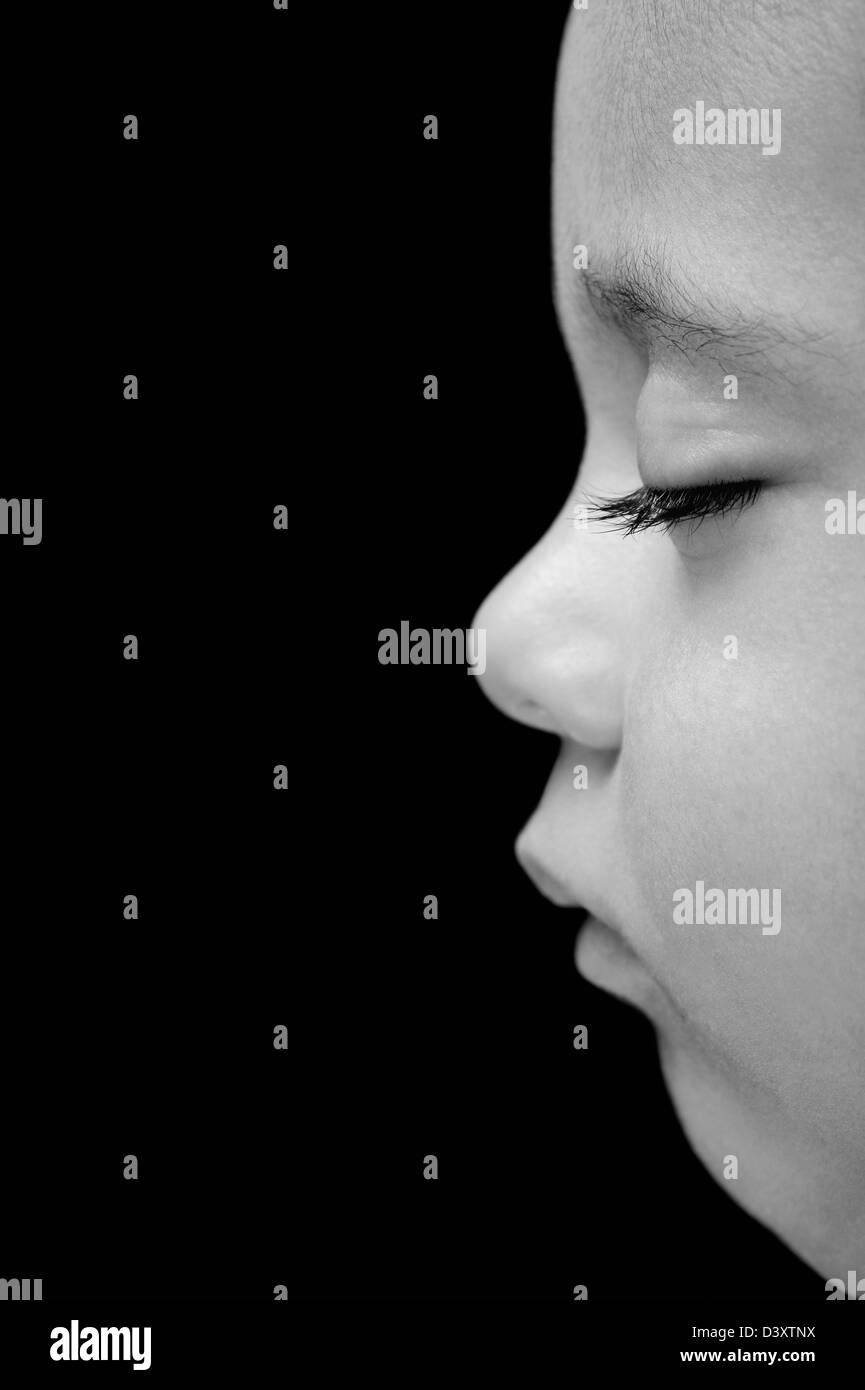 Asian cute boy Black and White Stock Photos & Images - Alamy