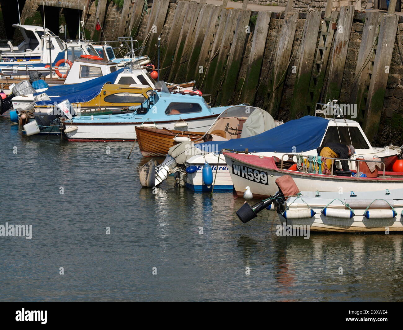 Jurassic pier at west bay hi-res stock photography and images - Alamy