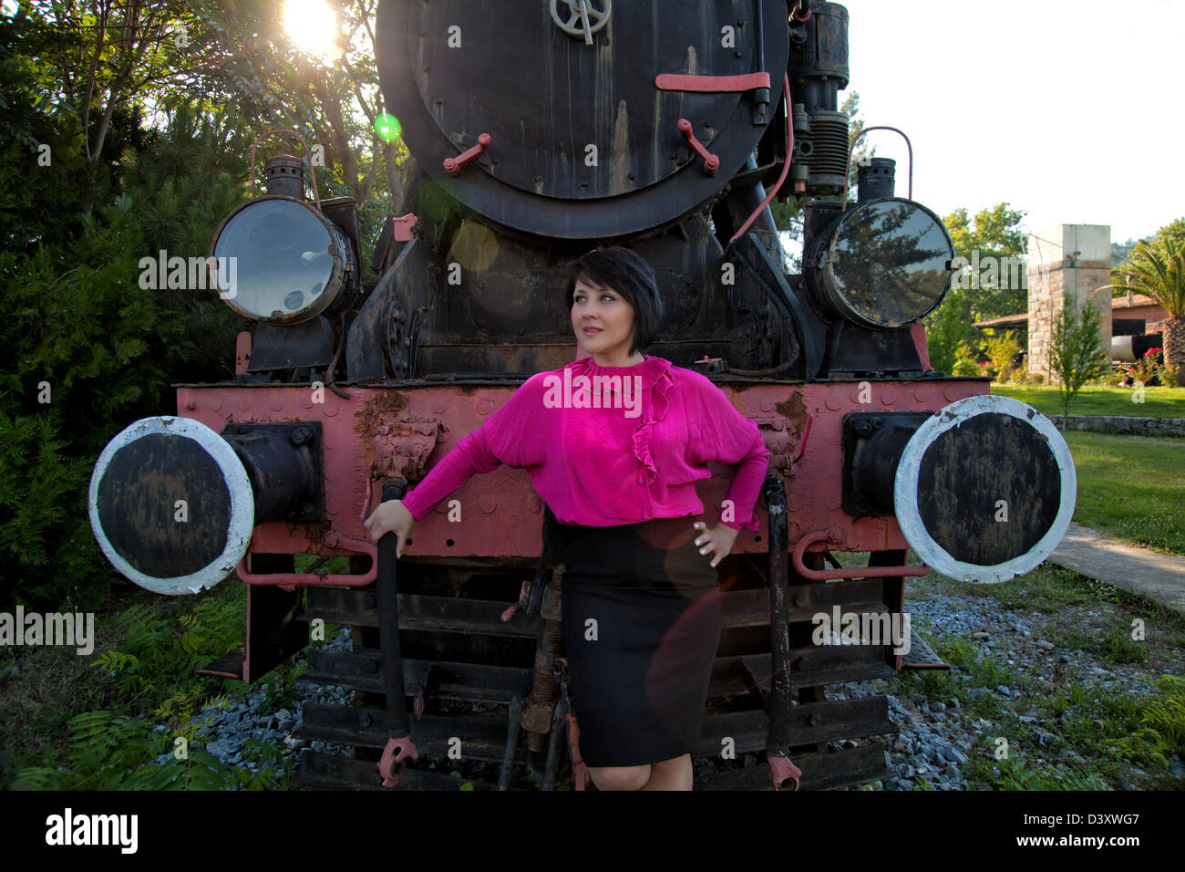 1950s locomotive hi-res stock photography and images - Alamy