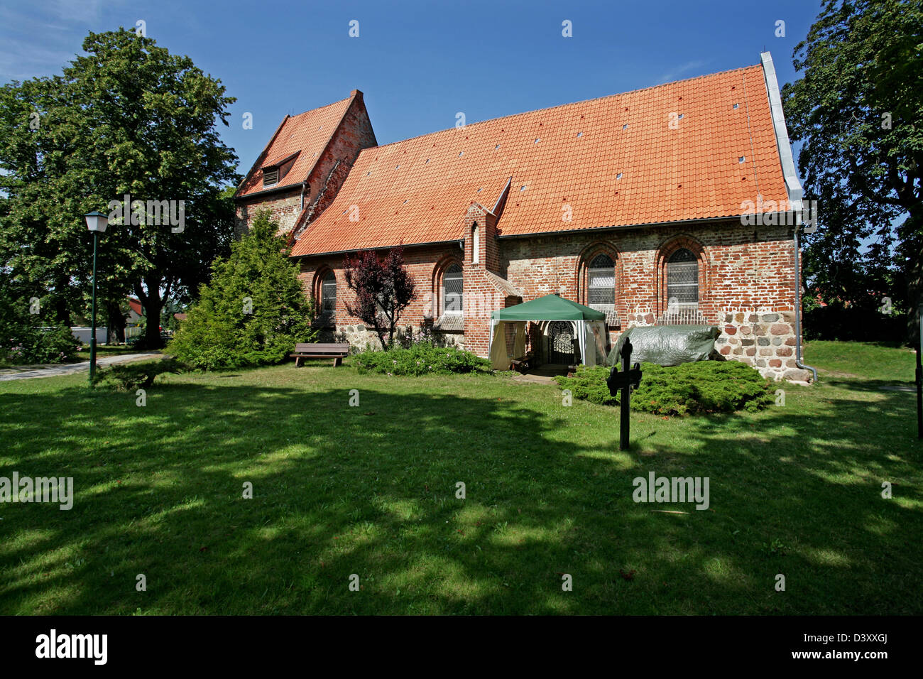Koserow, Germany, the church of Koserow Stock Photo - Alamy