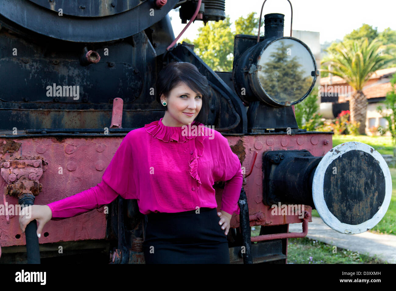 1950s locomotive hi-res stock photography and images - Alamy