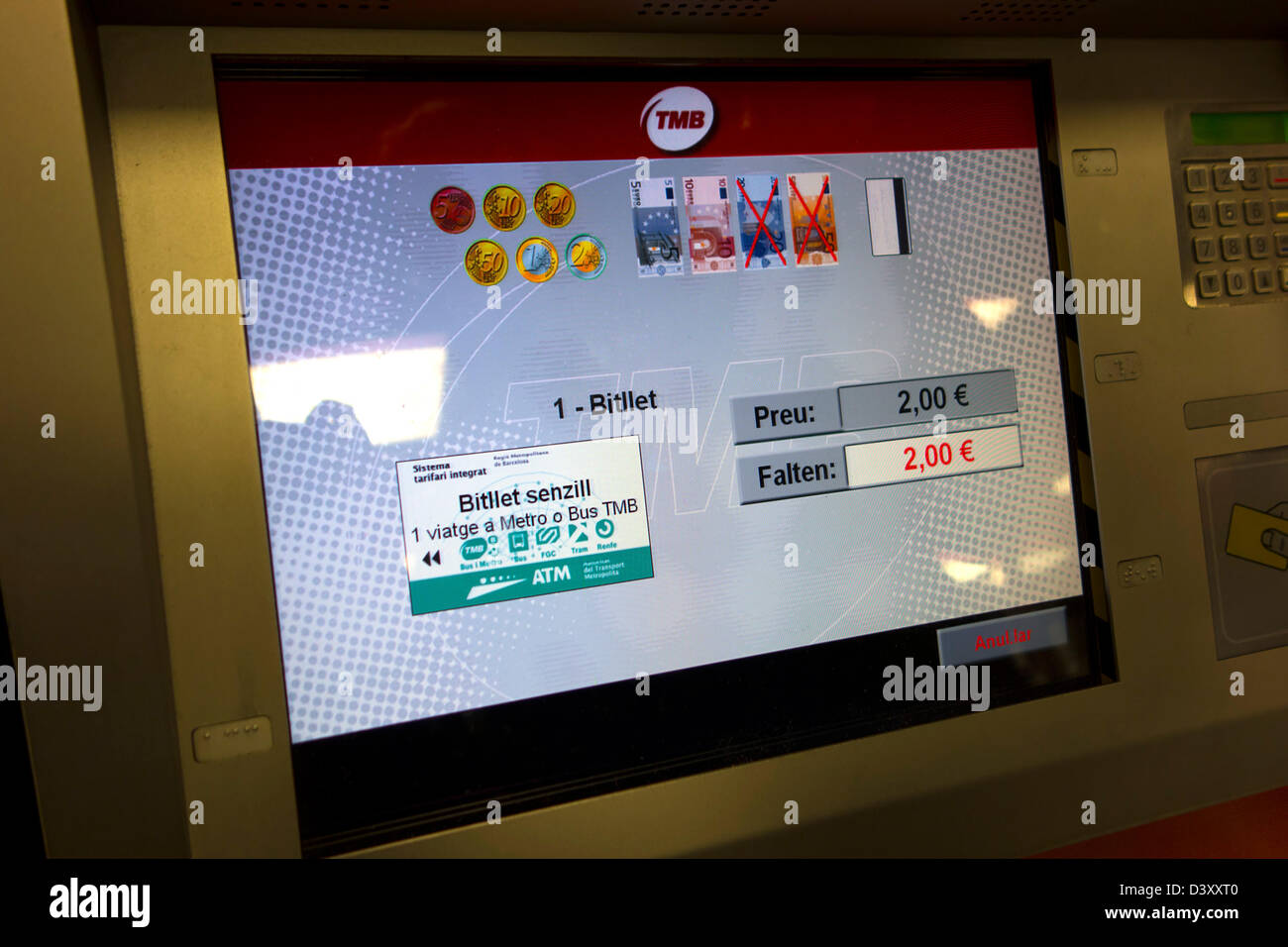 Bus ticket machine hi-res stock photography and images - Alamy