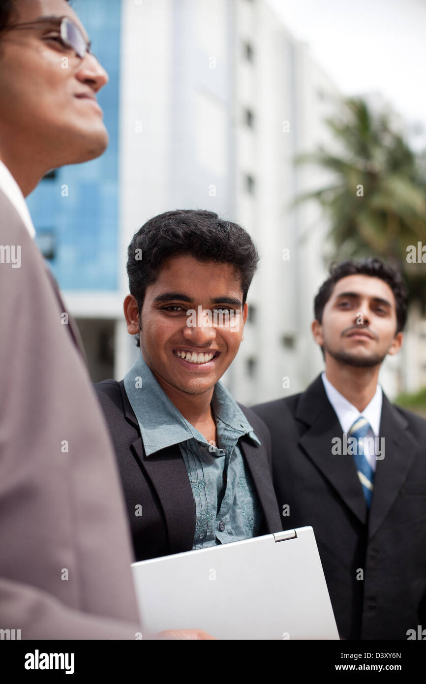 Coimbatore, India, young Indian Businessmen with laptop Stock Photo - Alamy