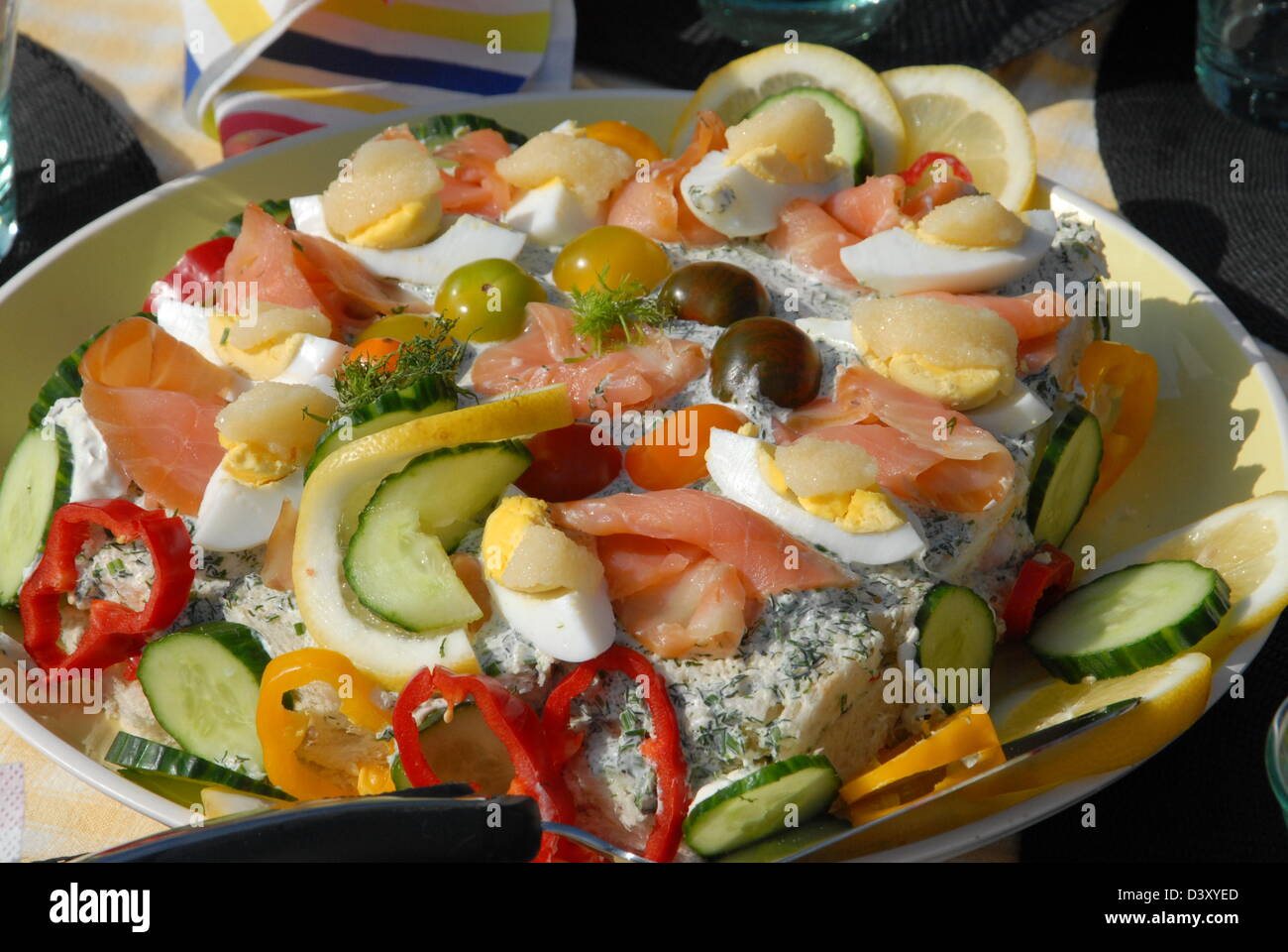 Swedish smorgastarta hi-res stock photography and images - Alamy