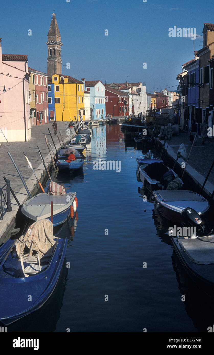 Fondamenta de Cao Molecca, Burano, Italy Stock Photo - Alamy