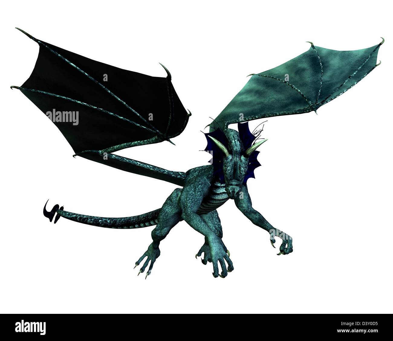 Blue Dragon - 2 Stock Photo - Alamy