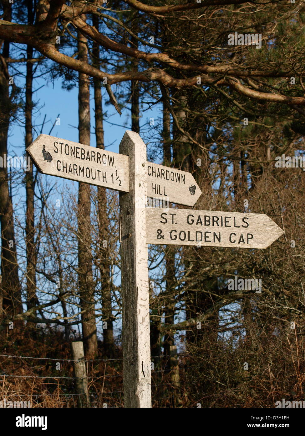 signage for walksers Stock Photo - Alamy